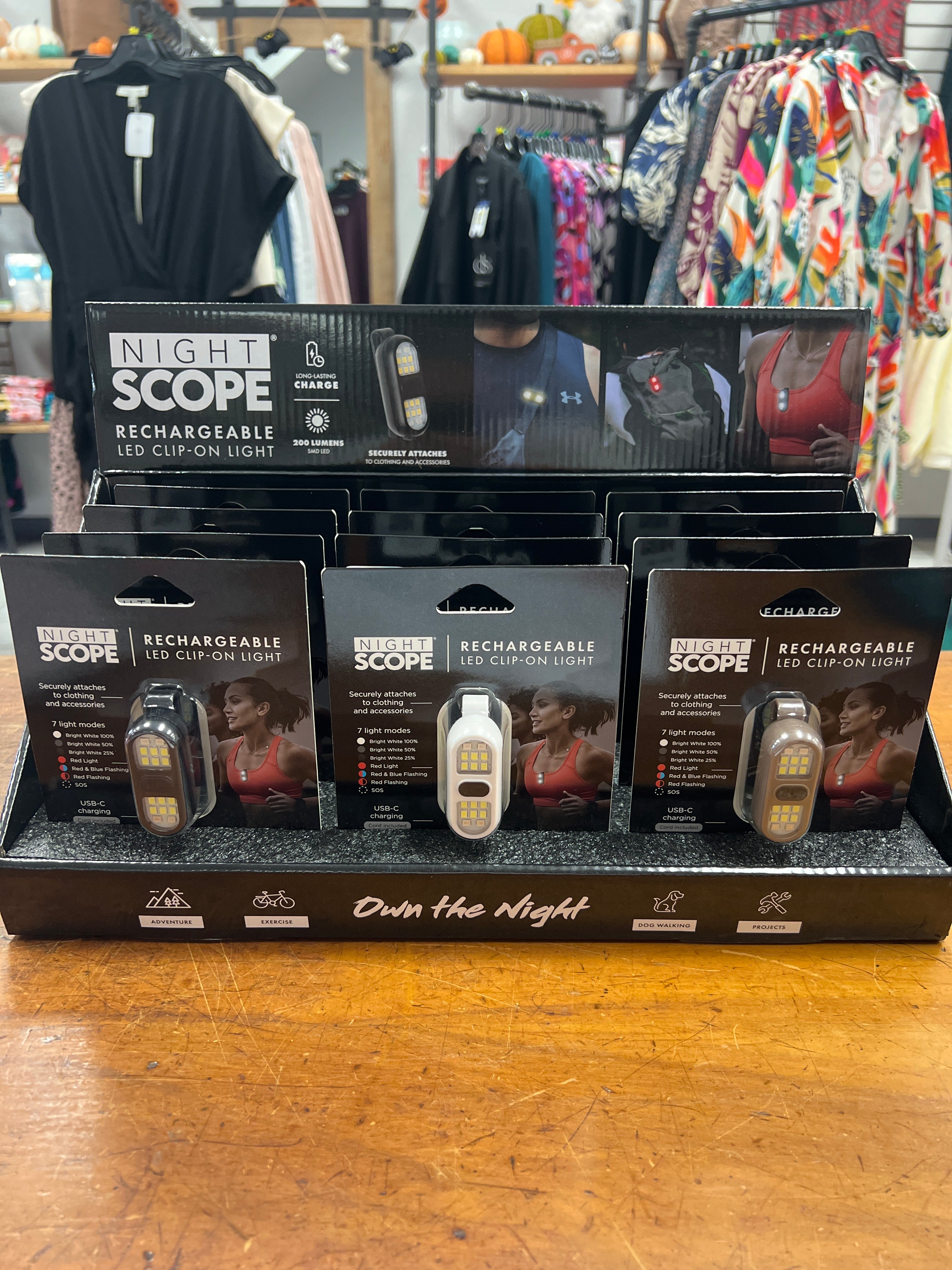 Night Scope LED CLip-on Light* – Lazzy Frog